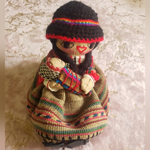 Handmade | Art | Inca Doll Inca Doll With Baby | Poshmark